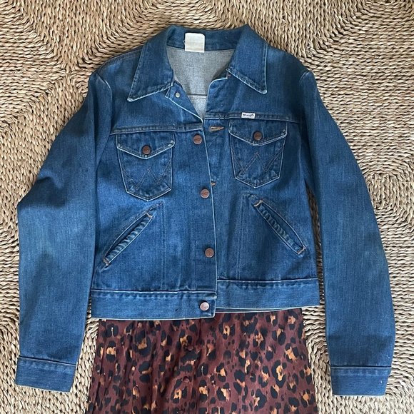 Wrangler | Jackets & Coats | Vintage Wrangler Jean Jacket | Poshmark